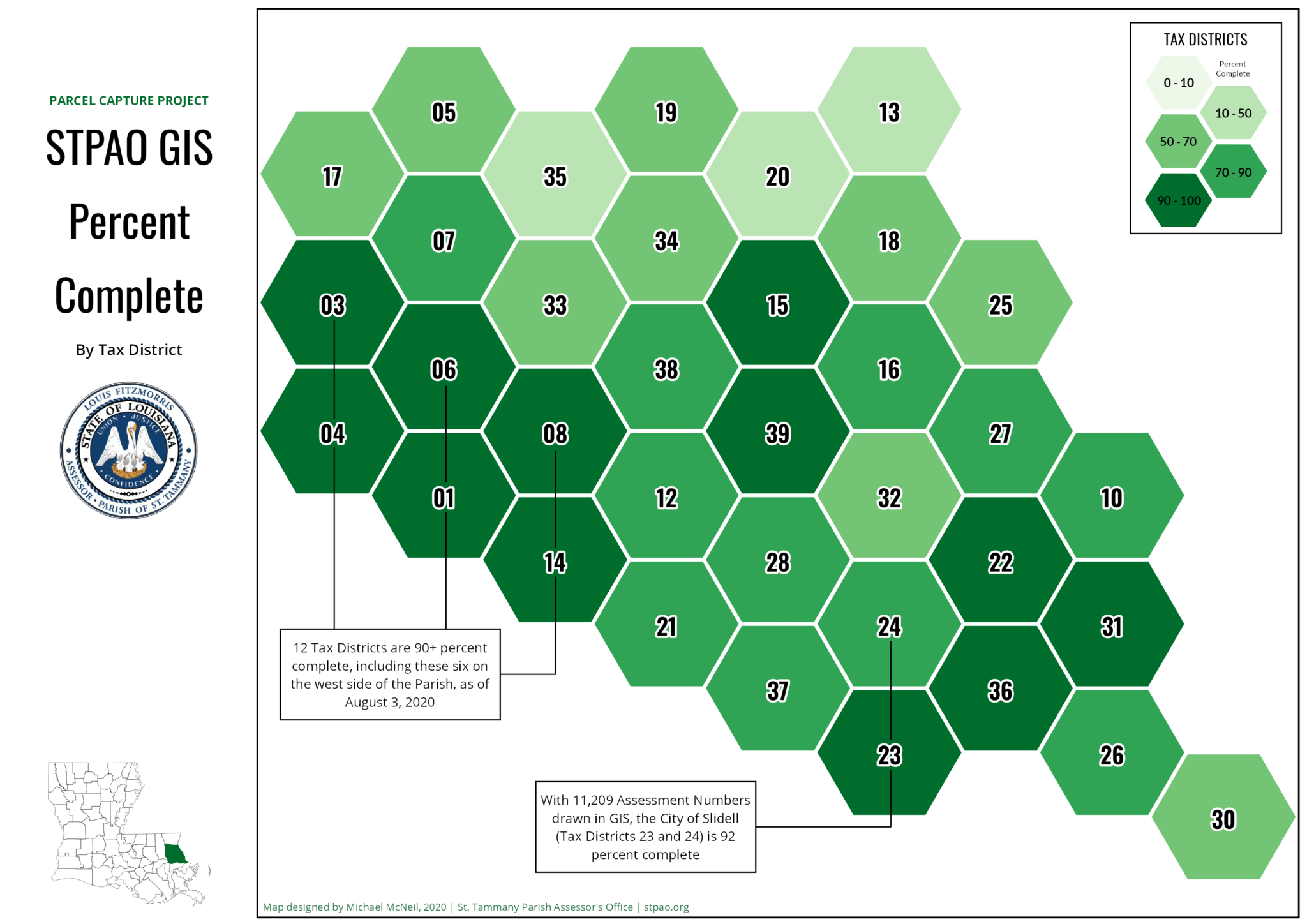 On The Map: 2020-08 - St. Tammany Parish Assessor's Office