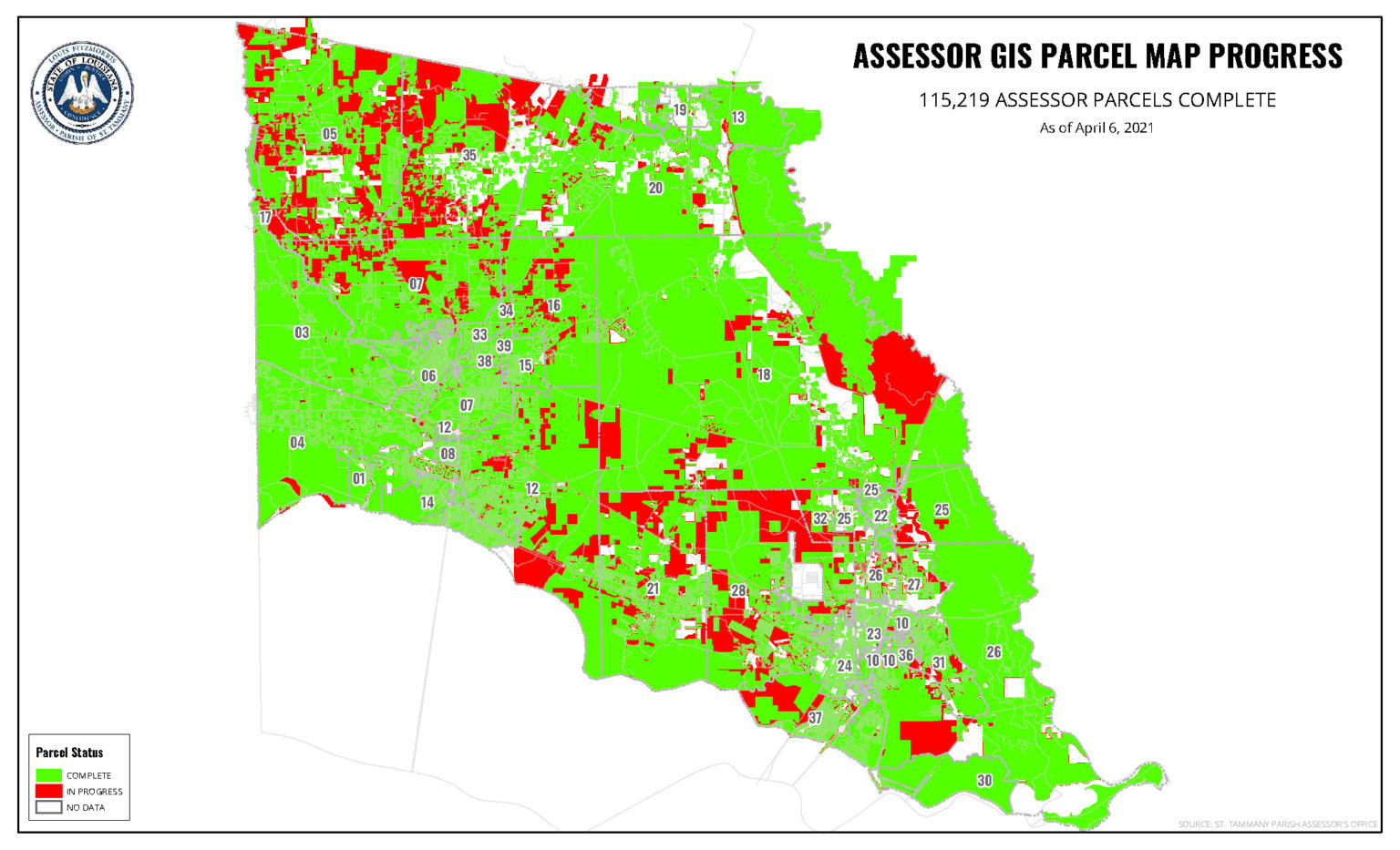 GIS Mapping - St. Tammany Parish Assessor's Office